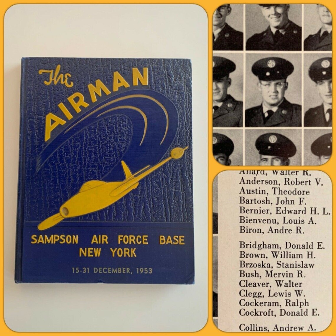 Decemeber 15-31 1953 the Airman Sampson Air Force Base - Etsy Singapore