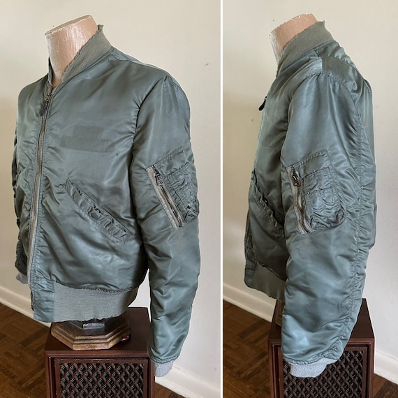 1968 USAF Type L2-B Flight Jacket MEDIUM Air Force Mi… - Gem
