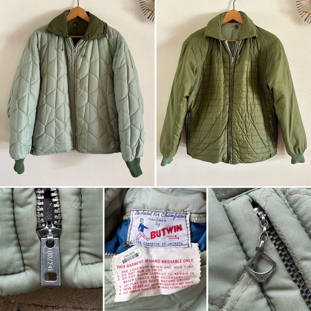 1950s BUTWIN Two-tone Reversible Quilted Hooded Hunting Jacket - Etsy