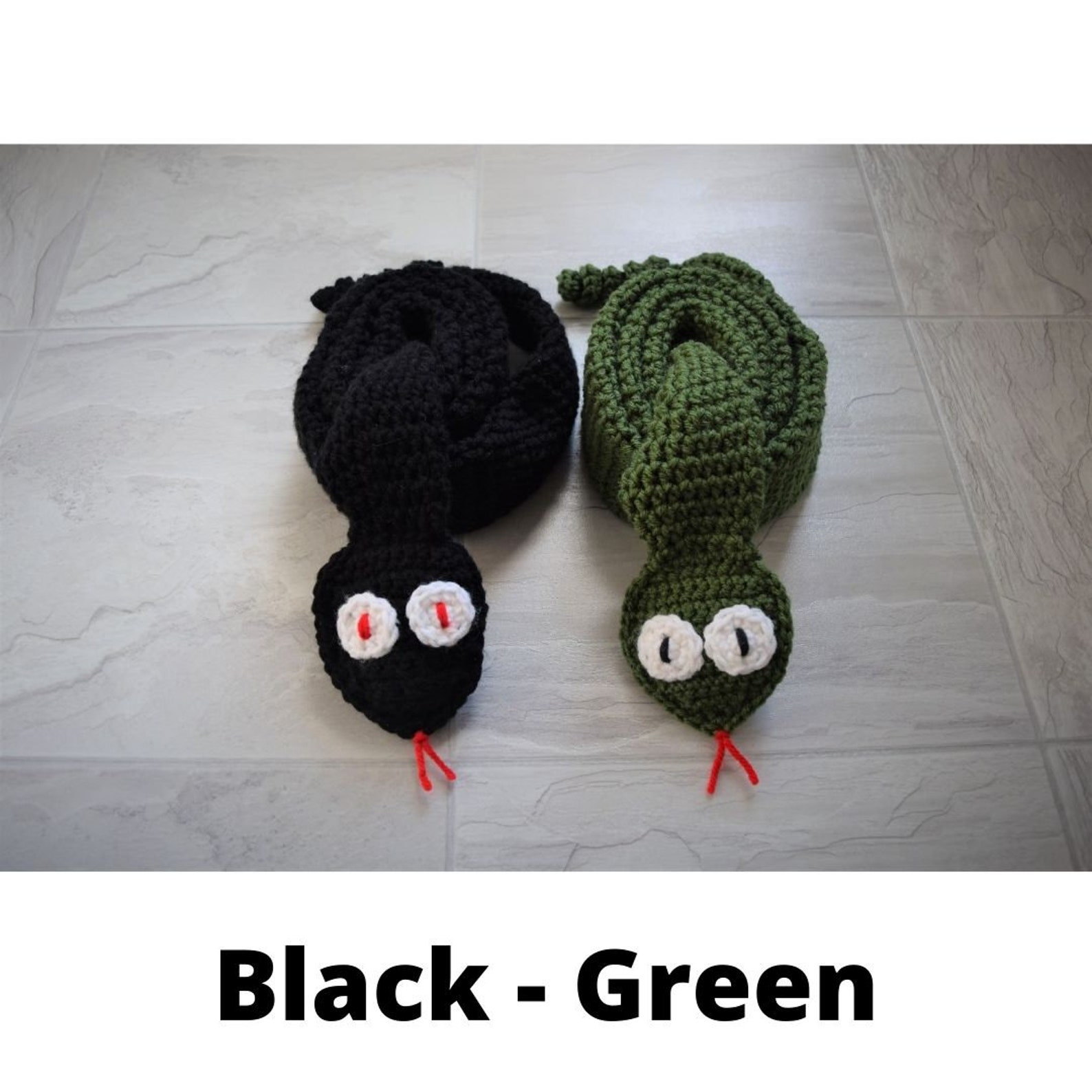 Snake Scarf for Kids or Adults Crochet Snake Wrap - Etsy