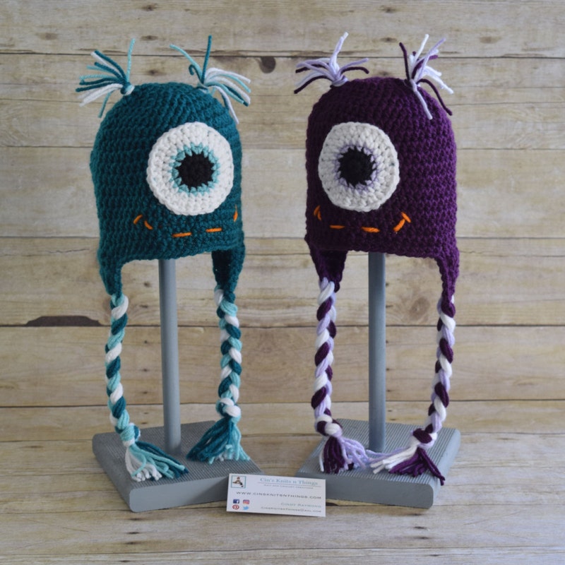 Monster Hat - Etsy
