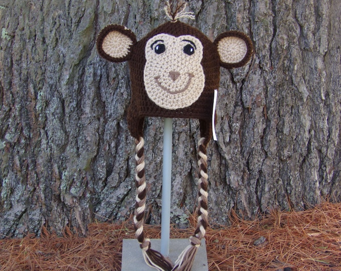 Monkey Hat - Etsy