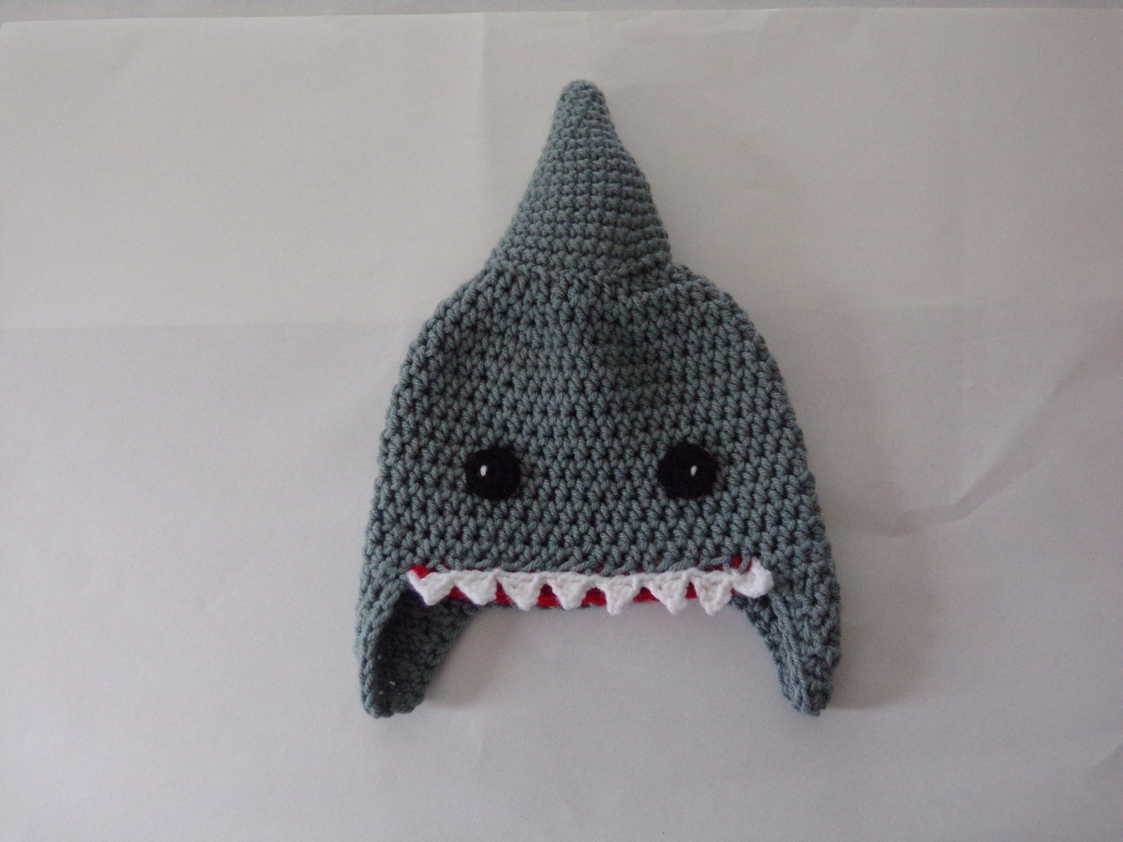 Shark Hat - Etsy