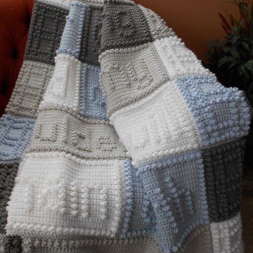 FOREVER Pattern for Crocheted Blanket. - Etsy