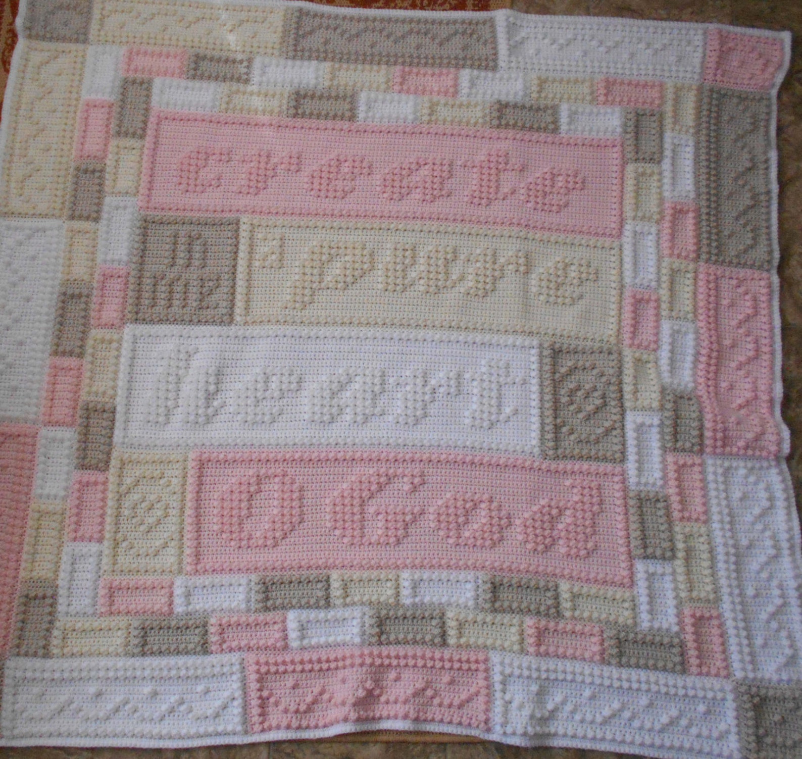PURE Pattern for Crocheted Blanket - Etsy