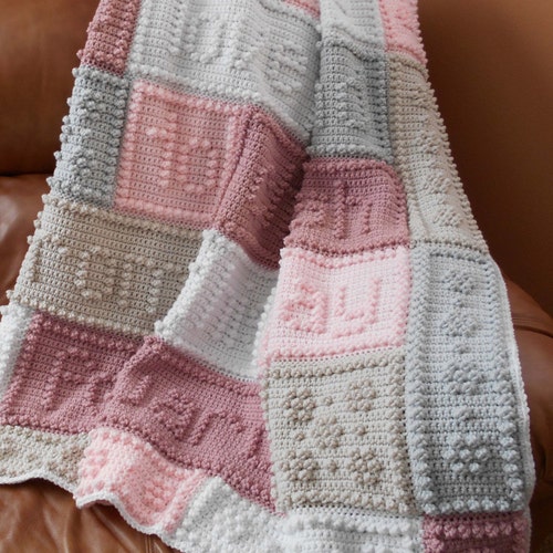 FOREVER Pattern for Crocheted Blanket. - Etsy