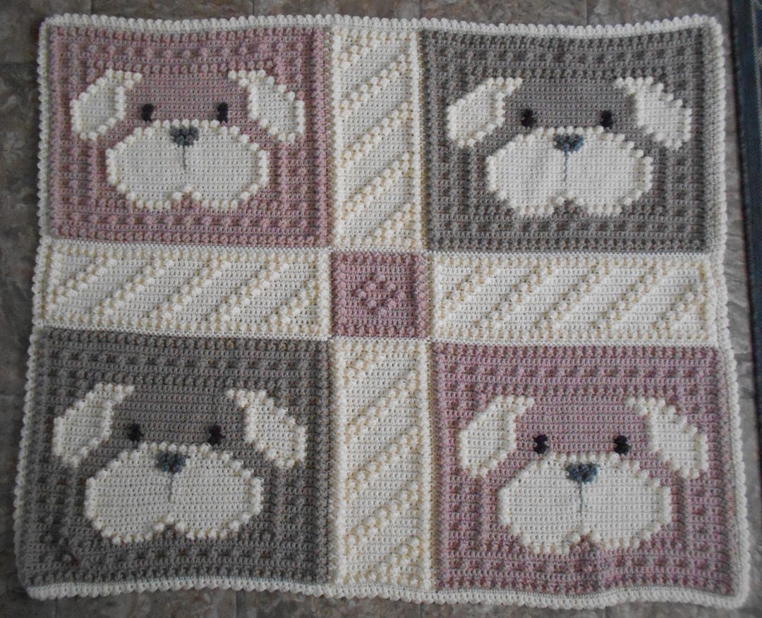 COOPER Pattern for Crocheted Blanket - Etsy