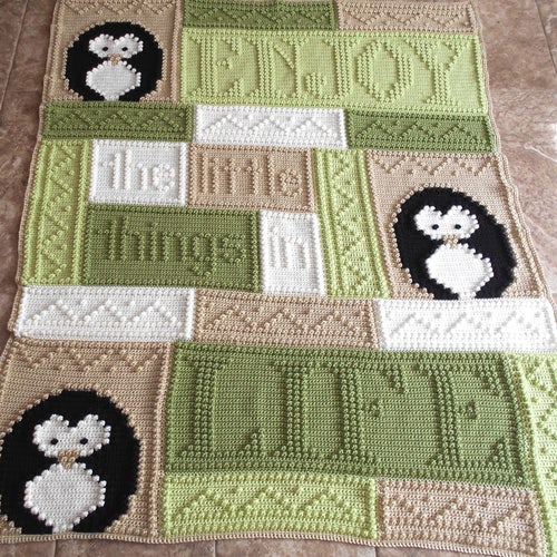 FOREVER Pattern for Crocheted Blanket. - Etsy