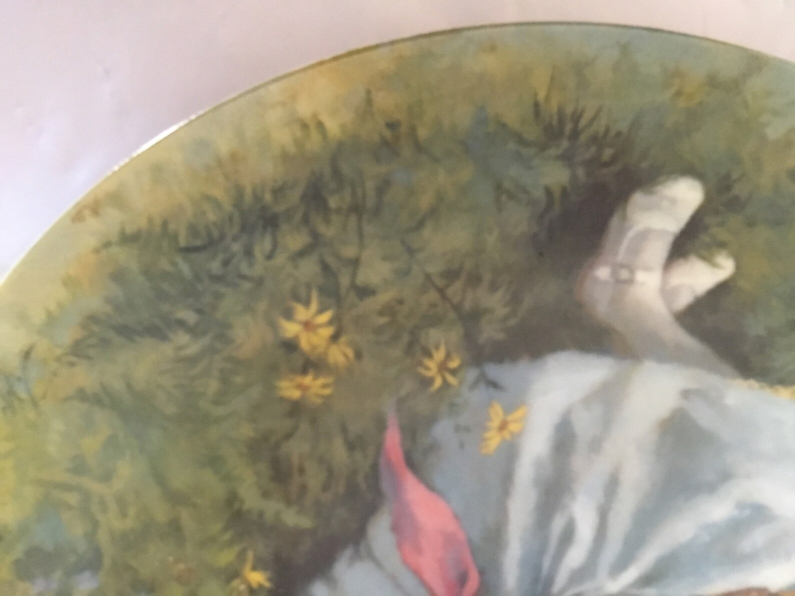 Little Miss Muffet Vintage Collectible Plate John Mcclelland Artist - Etsy
