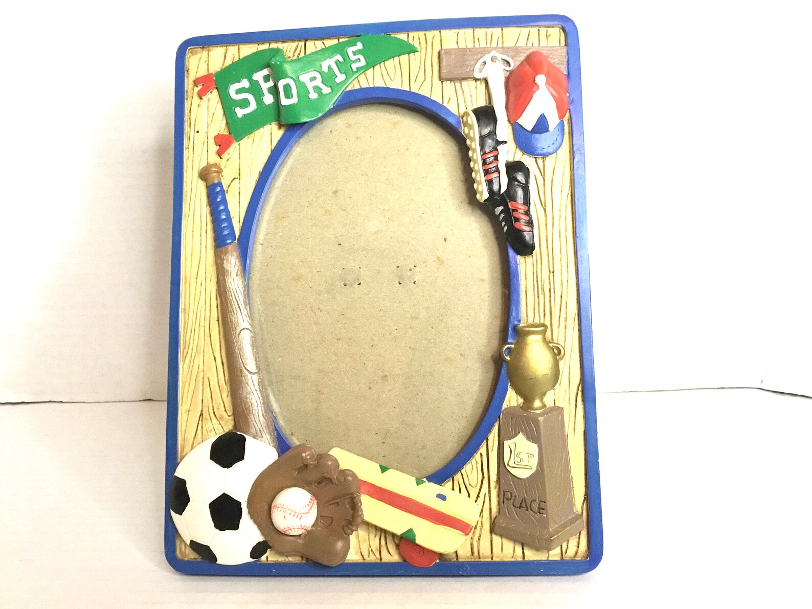 Photo Frame Sports Photo Frame Baseball Soccer, Long Board, Resin Photo ...