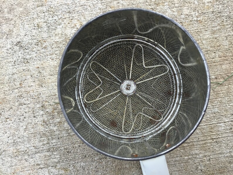 Vintage Androck Metal Sifter - Etsy