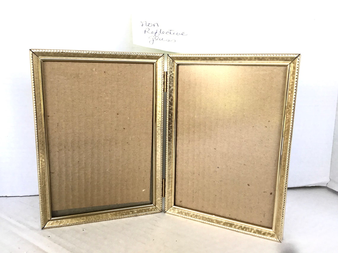 Vintage Bi-fold Photo/picture Frames Hinged Frames Embossed - Etsy