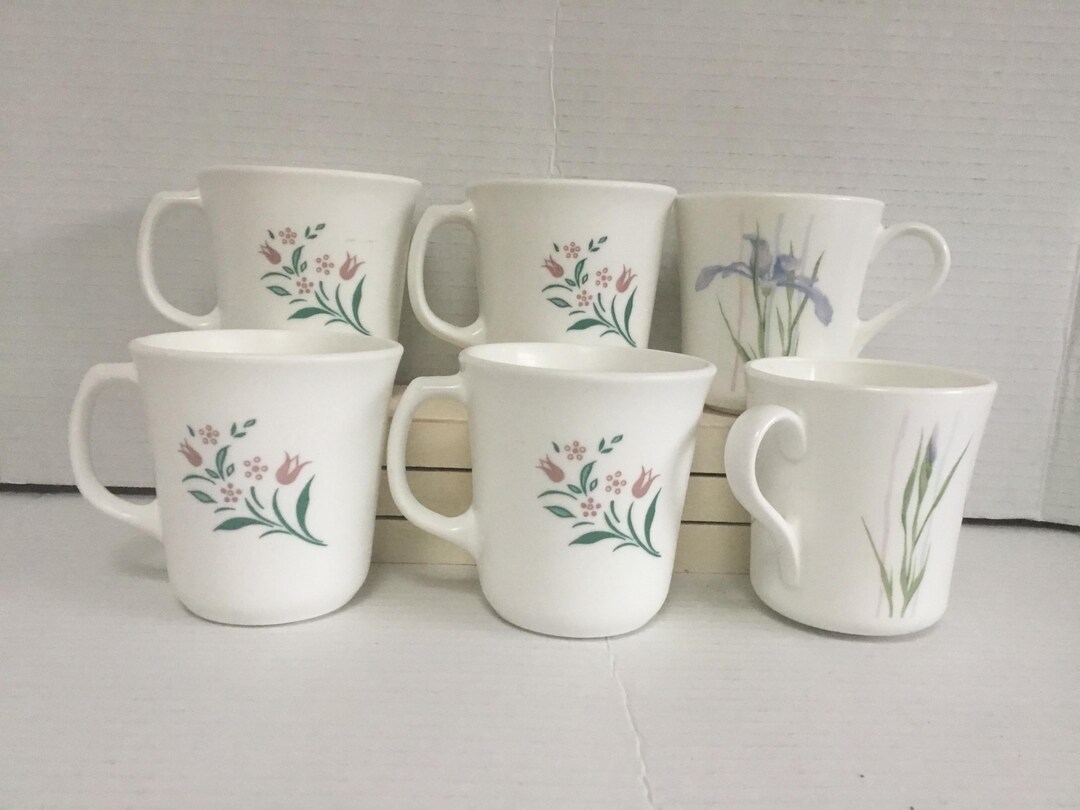 Vintage Corning Ware Corelle. Cups - Etsy