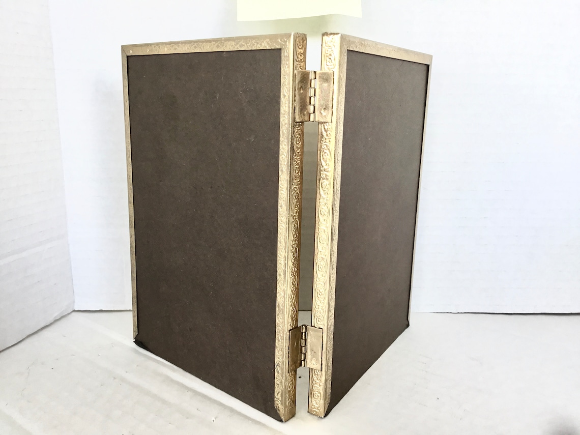 Vintage Bi-fold Photo/picture Frames Hinged Frames Embossed - Etsy