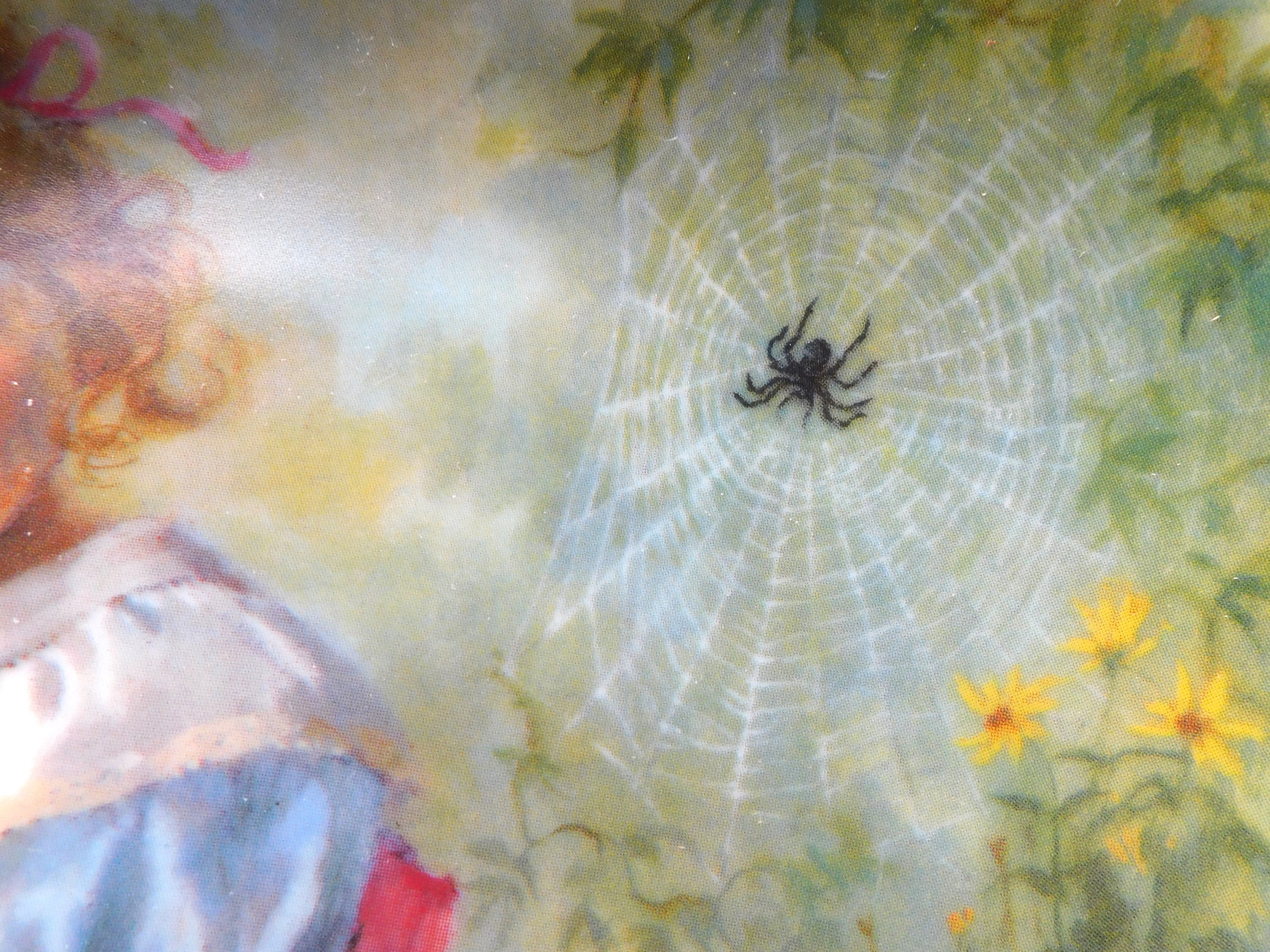 Little Miss Muffet Vintage Collectible Plate John Mcclelland Artist - Etsy