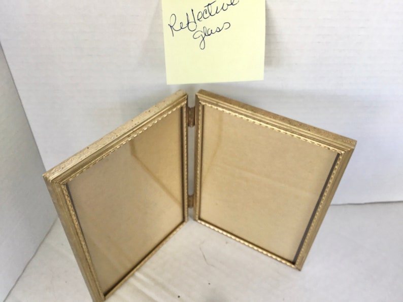 Vintage Bi-fold Photo/picture Frames Hinged Frames Embossed - Etsy