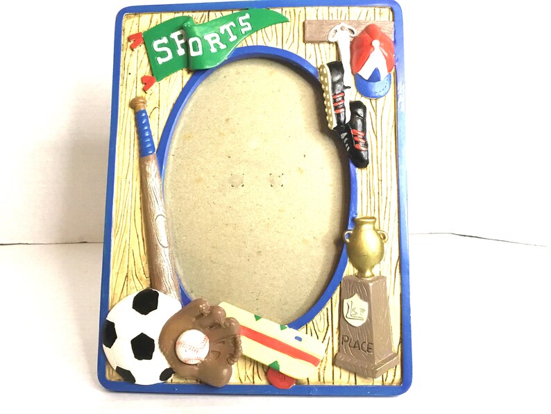 Photo Frame Sports Photo Frame Baseball Soccer, Long Board, Resin Photo ...