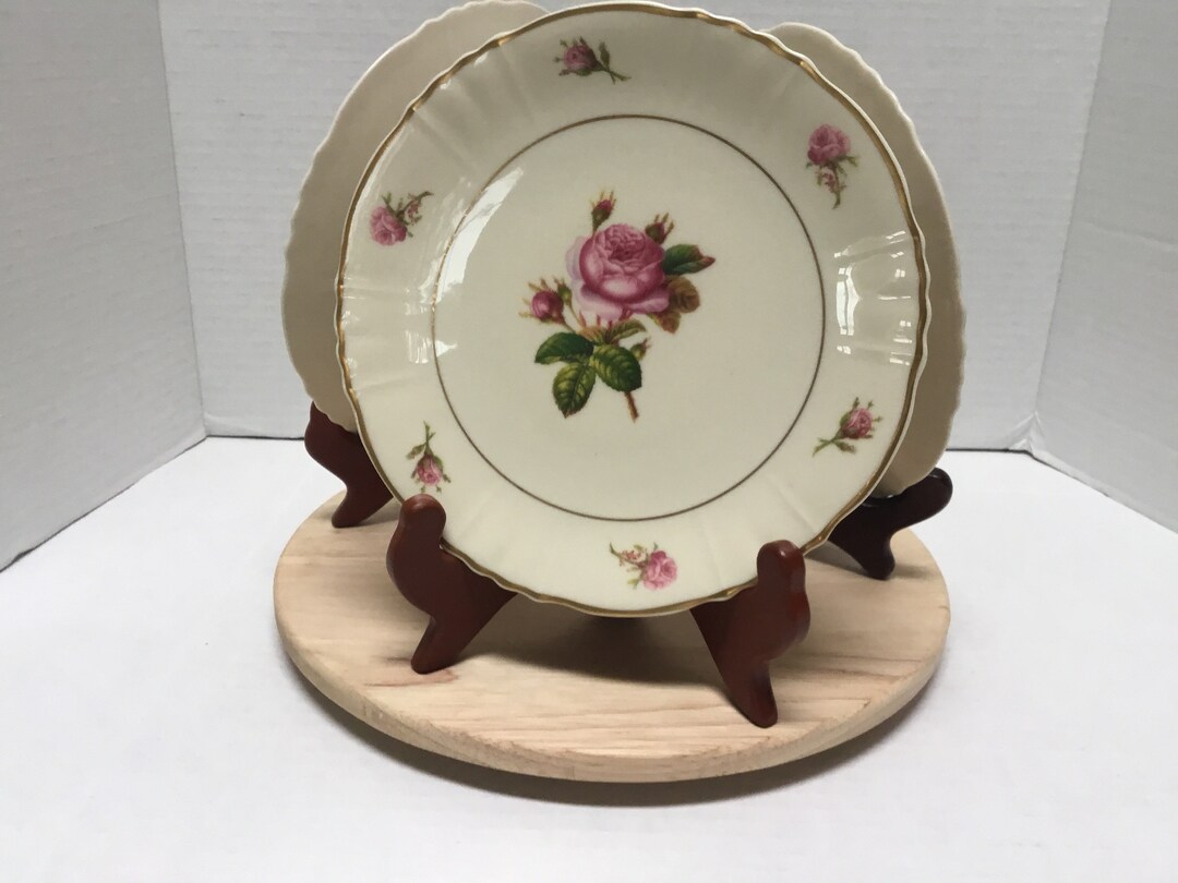Vintage Federal Shape Syracuse China. Victorian Rose Pattern ...