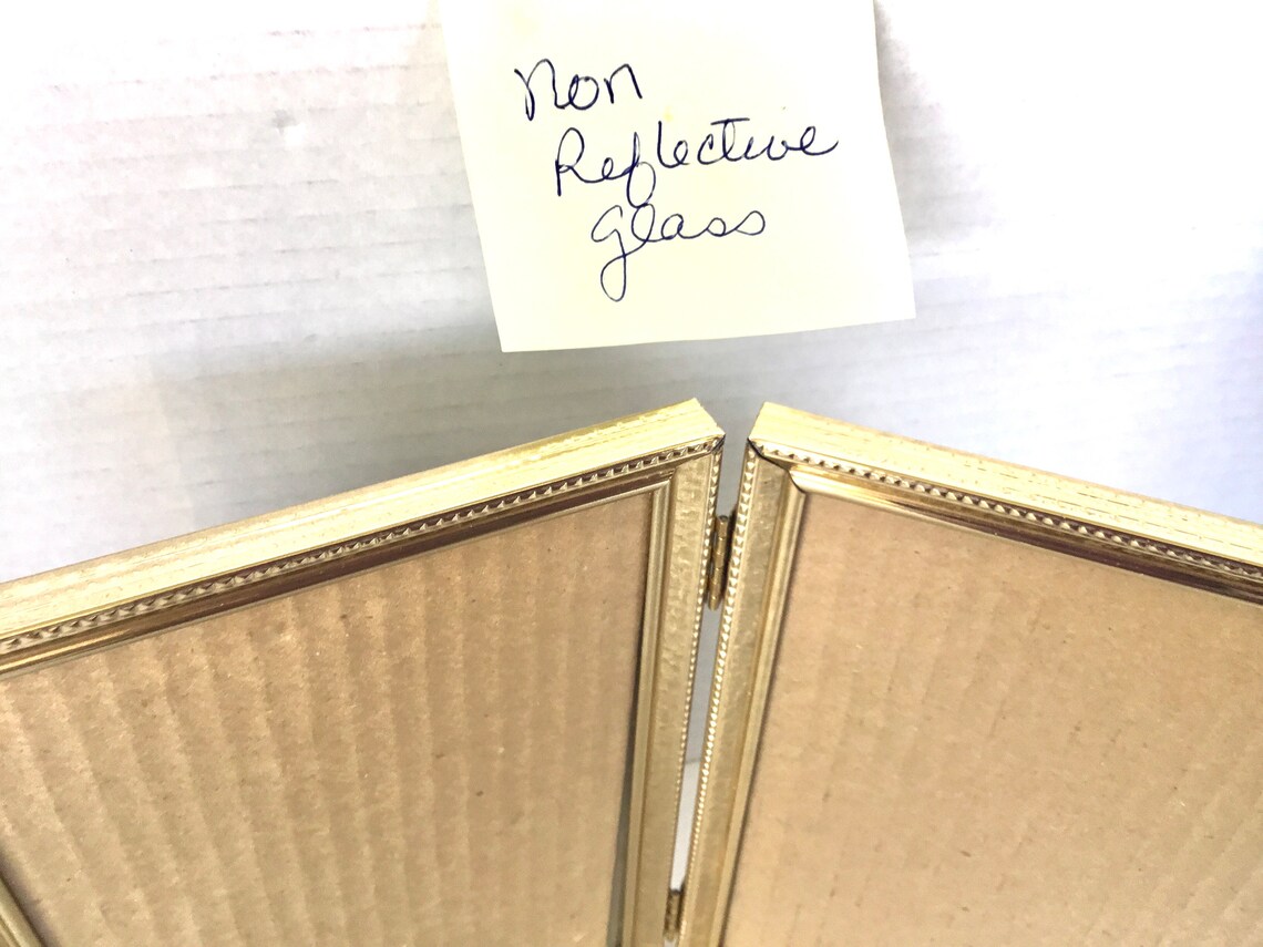 Vintage Bi-fold Photo/picture Frames Hinged Frames Embossed - Etsy