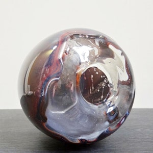 Udo Edelmann Artist Vase Hand-blown Freeform Signed 80s - Etsy UK