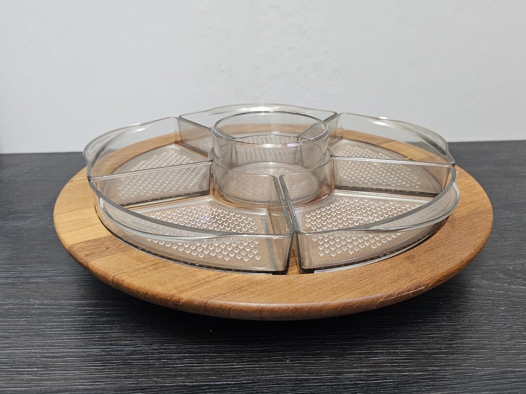 Lazy Susan Made of Teak by Lüthje Wood Denmark 60s/70s, Midcentury ...