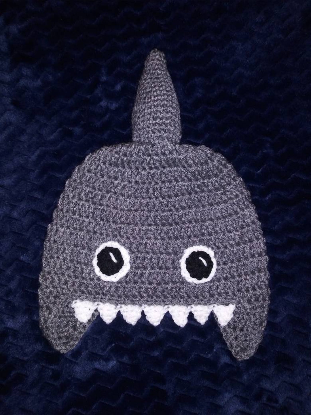 Shark Hat/beanie/boggin - Crochet - Etsy