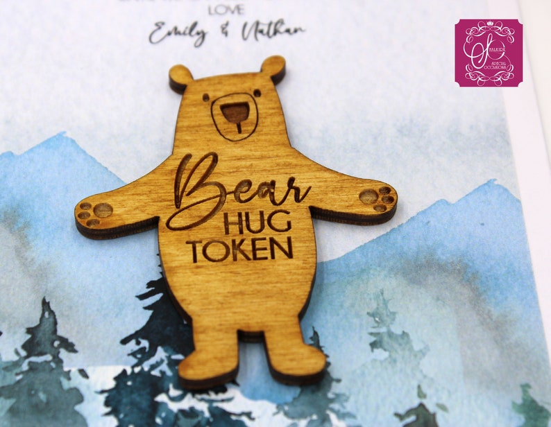 Sending You a Big Bear Hug Until We Can See You Again Pocket | Etsy UK