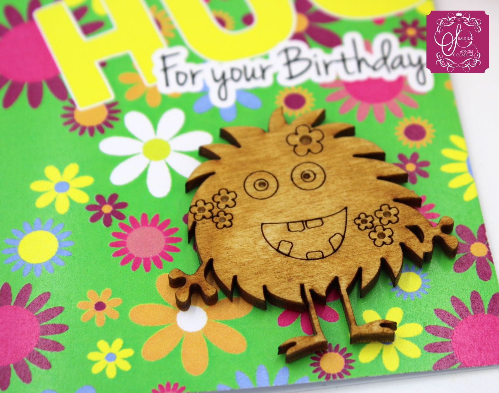 Big Monster Hug Token/card for Your Birthday - Etsy UK