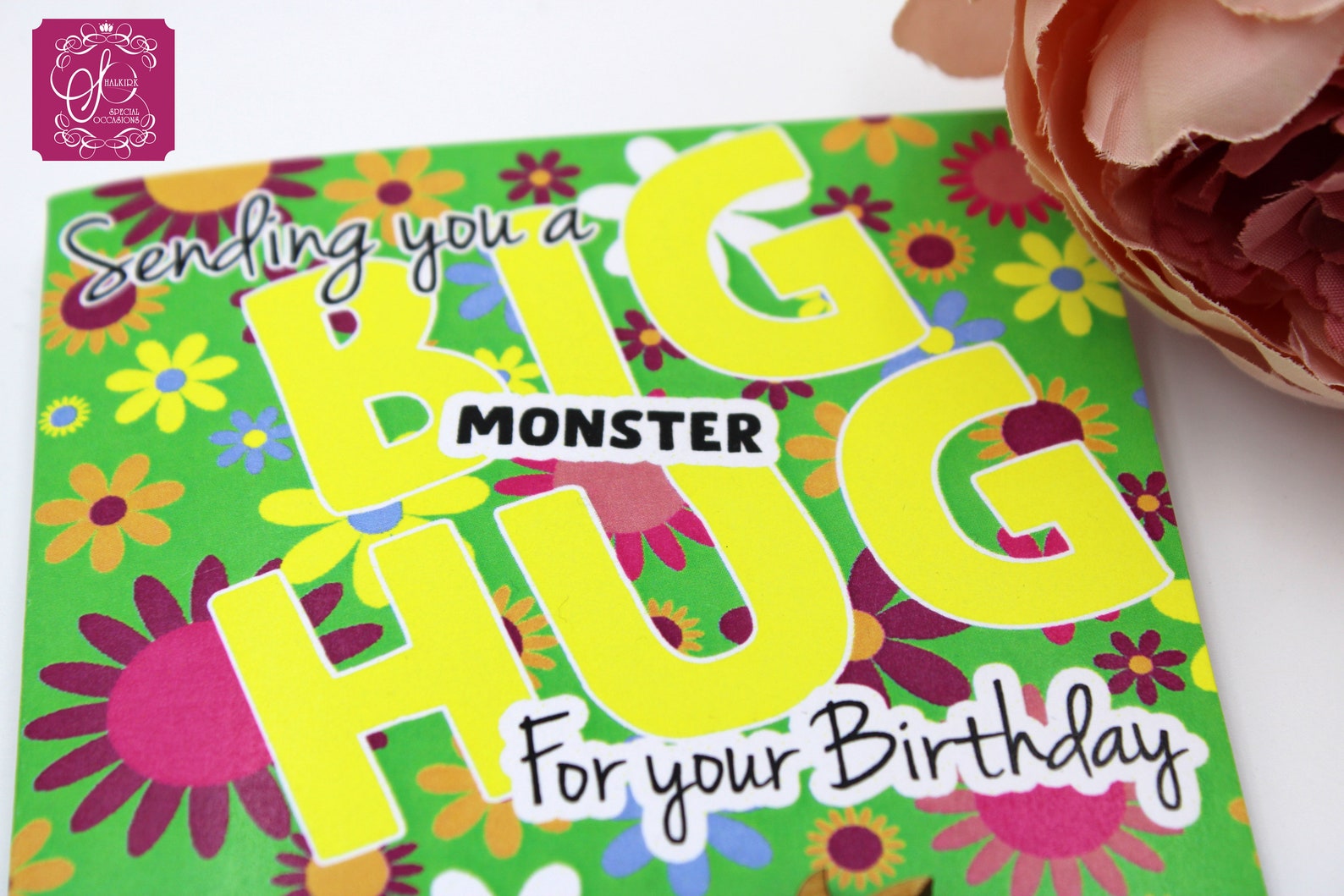 Big Monster Hug Token/card for Your Birthday - Etsy UK