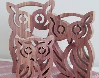 Scroll saw owl | Etsy