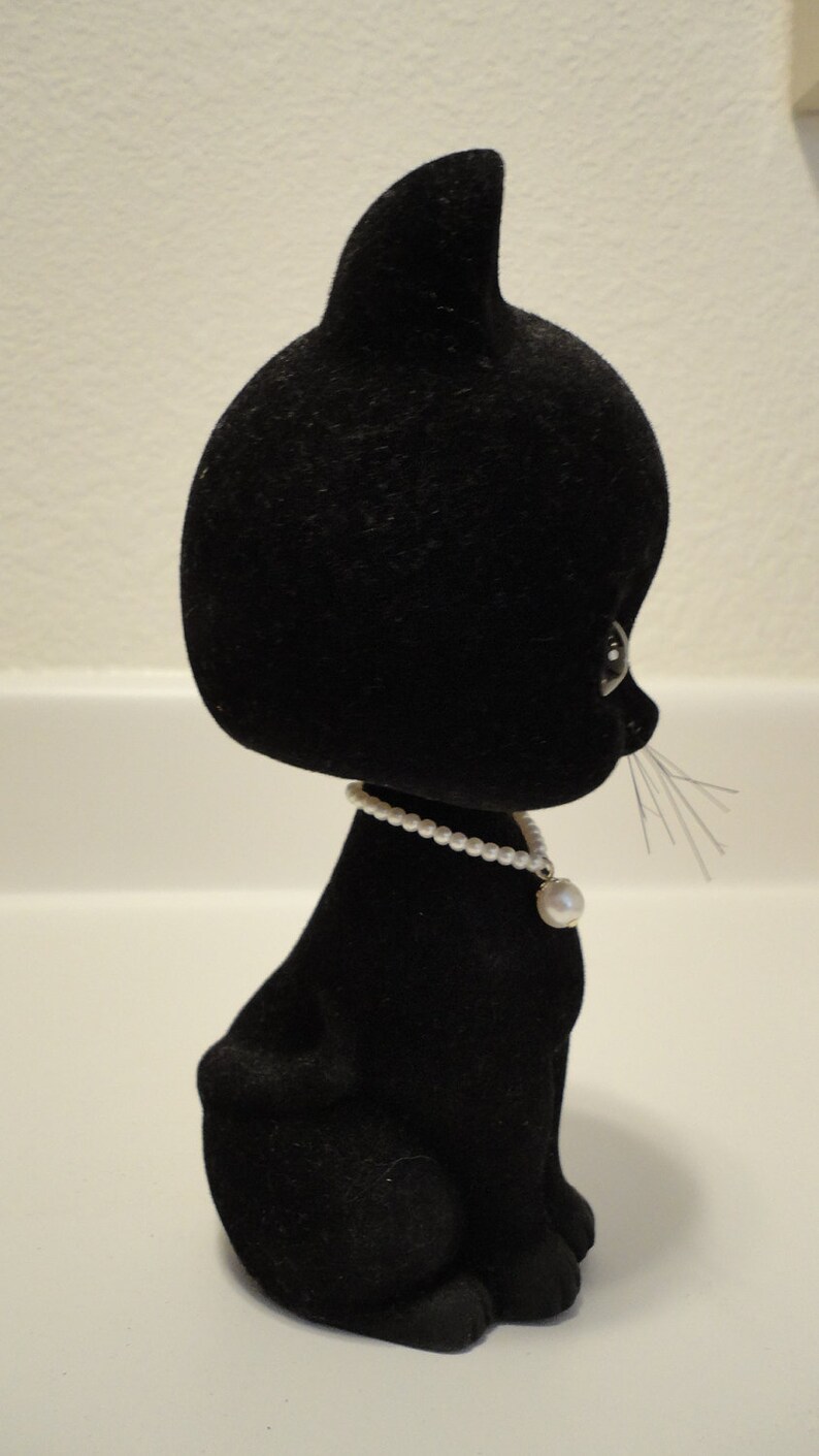 Vintage Black Cat Bobblehead Bank 1960's 7 tall | Etsy