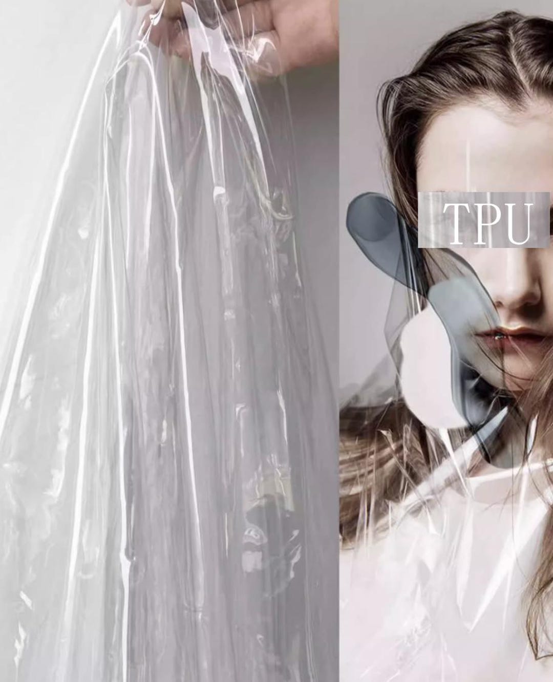 Transparent TPU Fabric, Raincoat Fabric, Waterproof TPU, Plastic ...