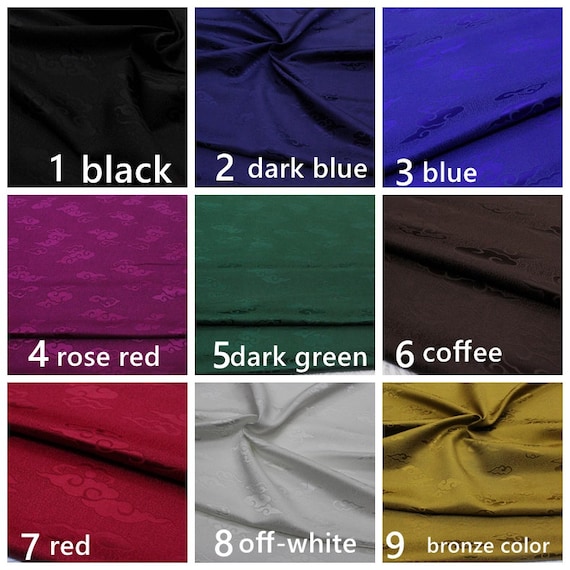 10 Color Brocade Fabric With Cloud Pattern Jacquard Fabric - Etsy