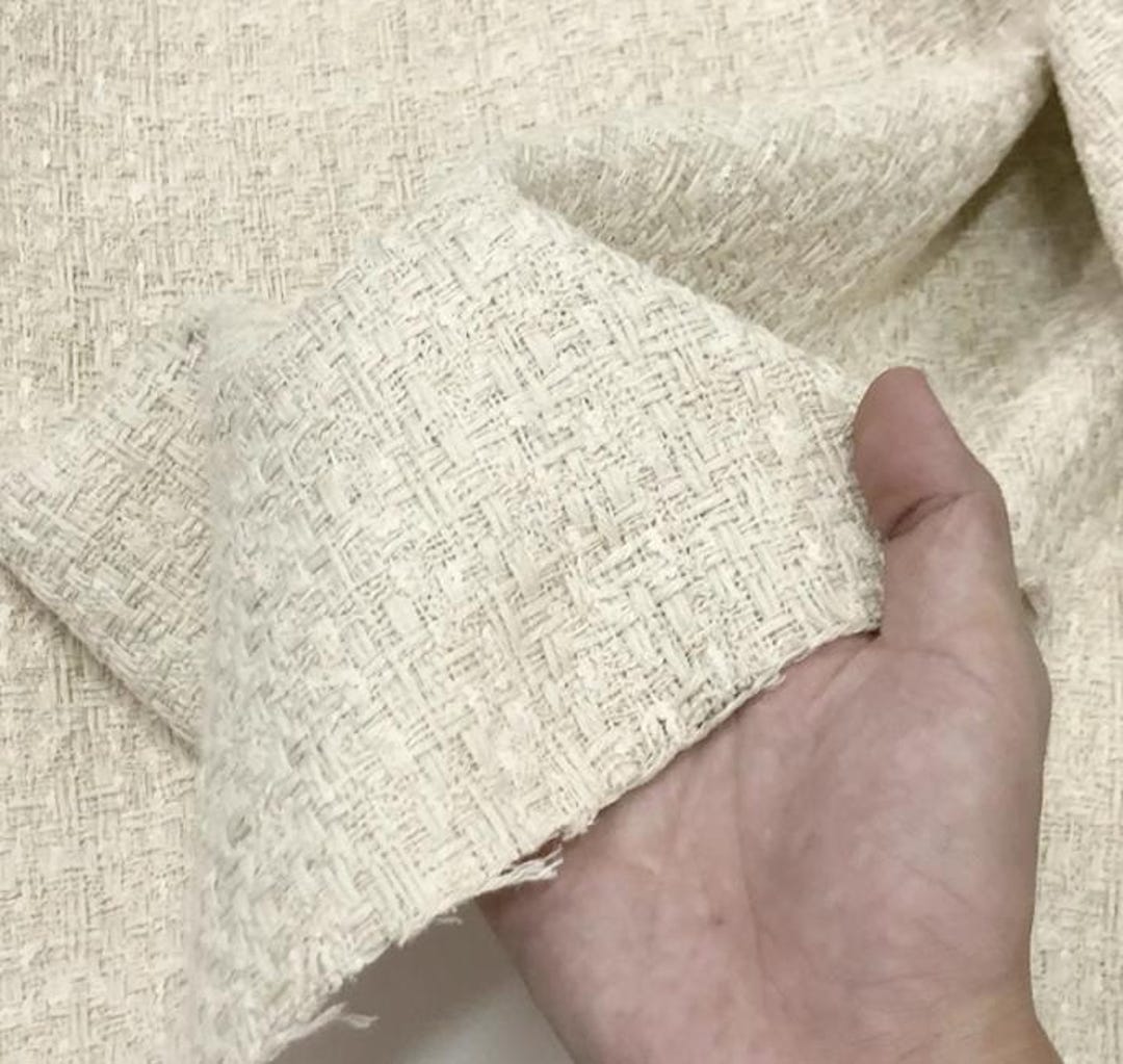 Spring Dress Fabric, Beige Color Weaving Fabric, Solid Color Suit ...