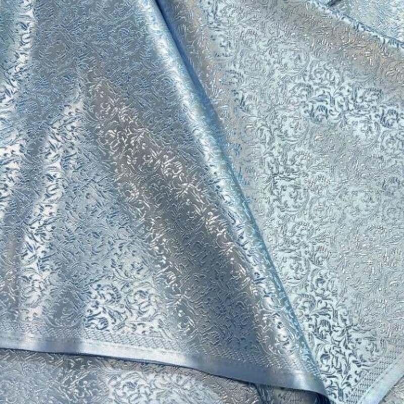 Blue Brocade - Etsy