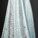 Light Blue Color Brocade Fabric, Jacquard Fabric, by the Yard - Etsy