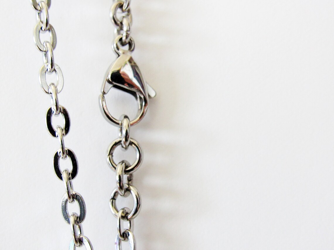 PACEMAKER NECKLACE STAINLESS Unisex Men and Women Heart Patient Medical ...