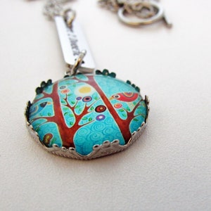 Type 2 Diabetic Necklace Whimsical Bird Pendant Type 2 Diabetic Medical ...