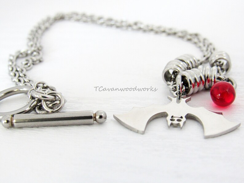 Bat Blood Drop Necklace Phlebotomist Blood Drop Necklace Type 1 ...