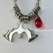 Bat Blood Drop Necklace Phlebotomist Blood Drop Necklace Type 1 ...