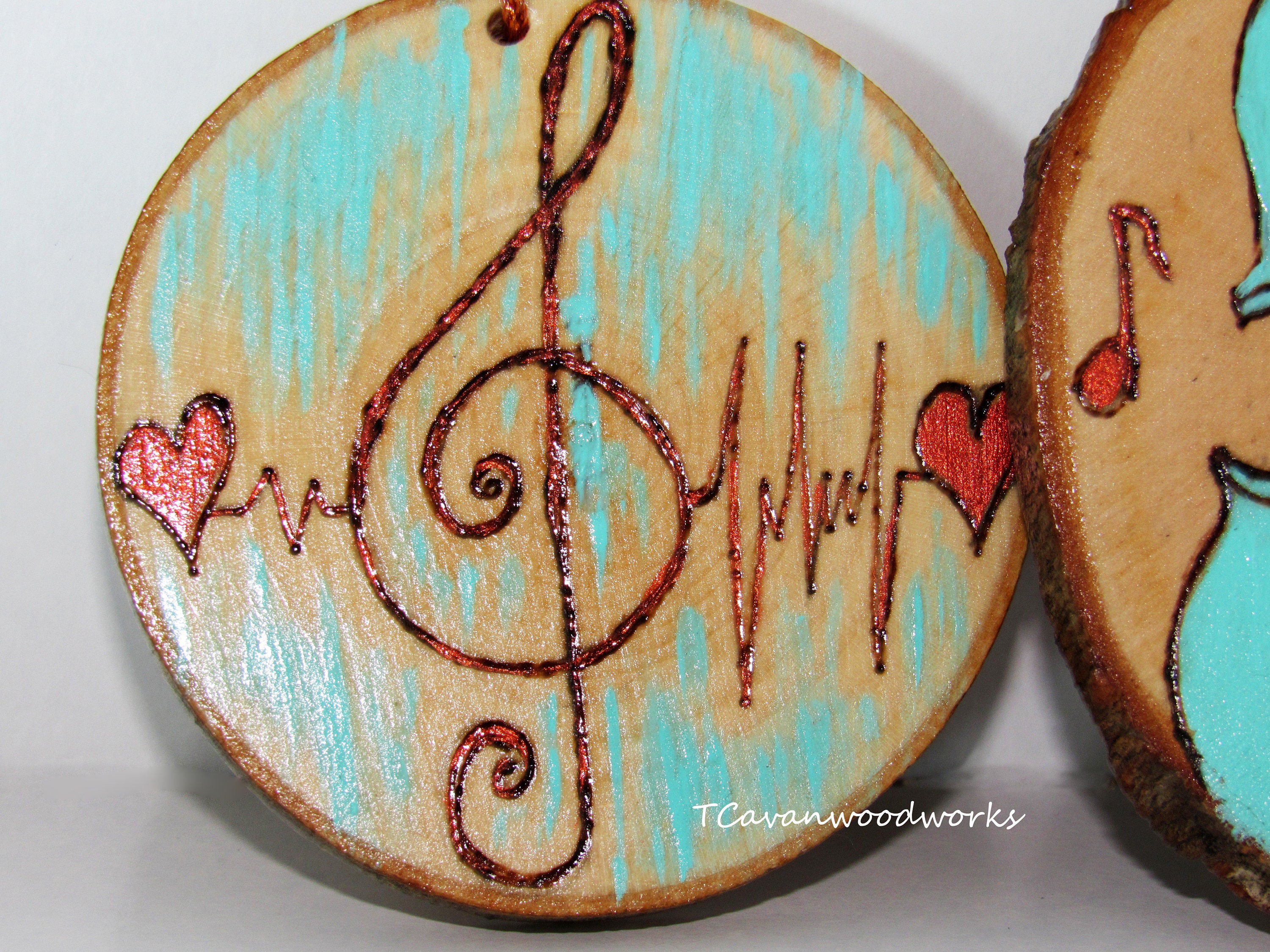 Violin / Cello Wood Ornaments, Wood Burning, Cello Ornament, Violin ...