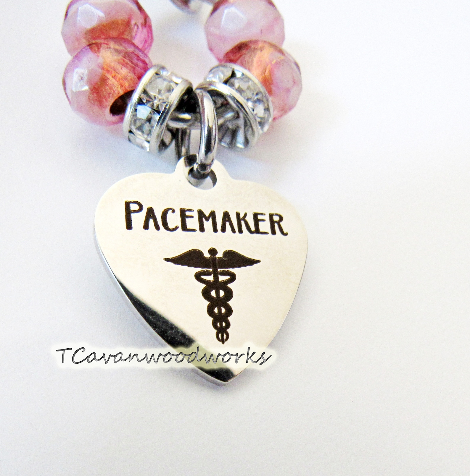 Pacemaker Necklace Medical Alert Id Pacemaker Charm Necklace - Etsy