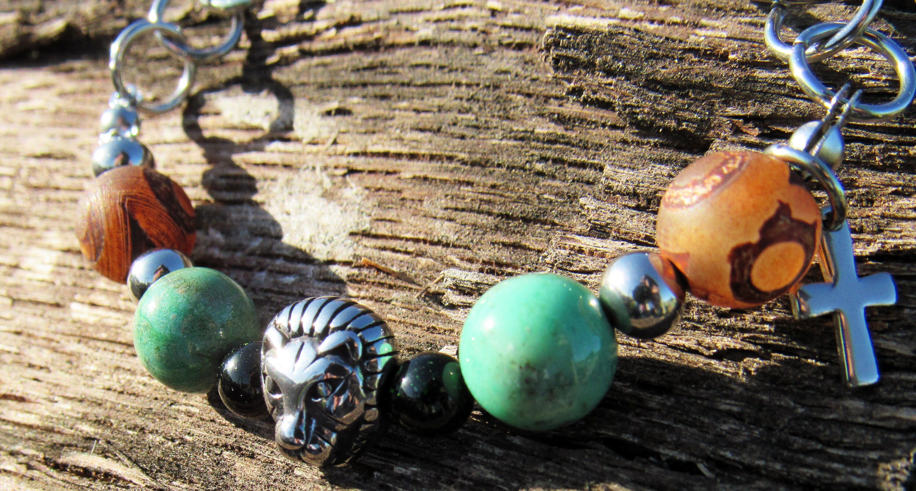 LION Head Bracelet Mens Lion Bracelet Lion Head Jewelry, Stainless ...