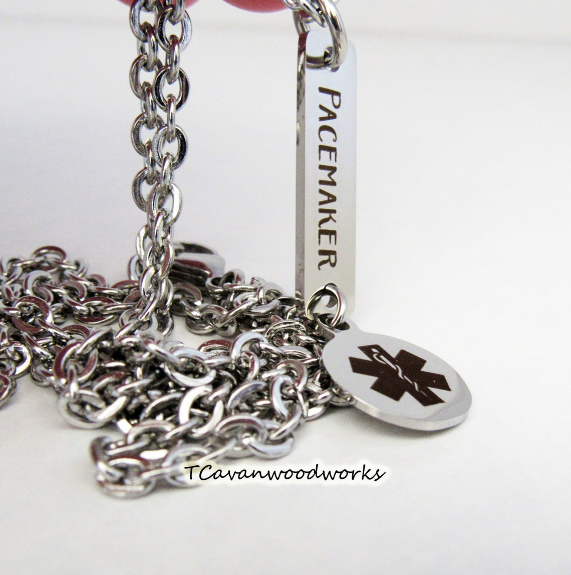 Pacemaker Medical Alert High Quality Stainless Simple - Etsy