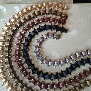 Book Chain-victorian Style- Embossed Floral Design Book Chain Steampunk ...