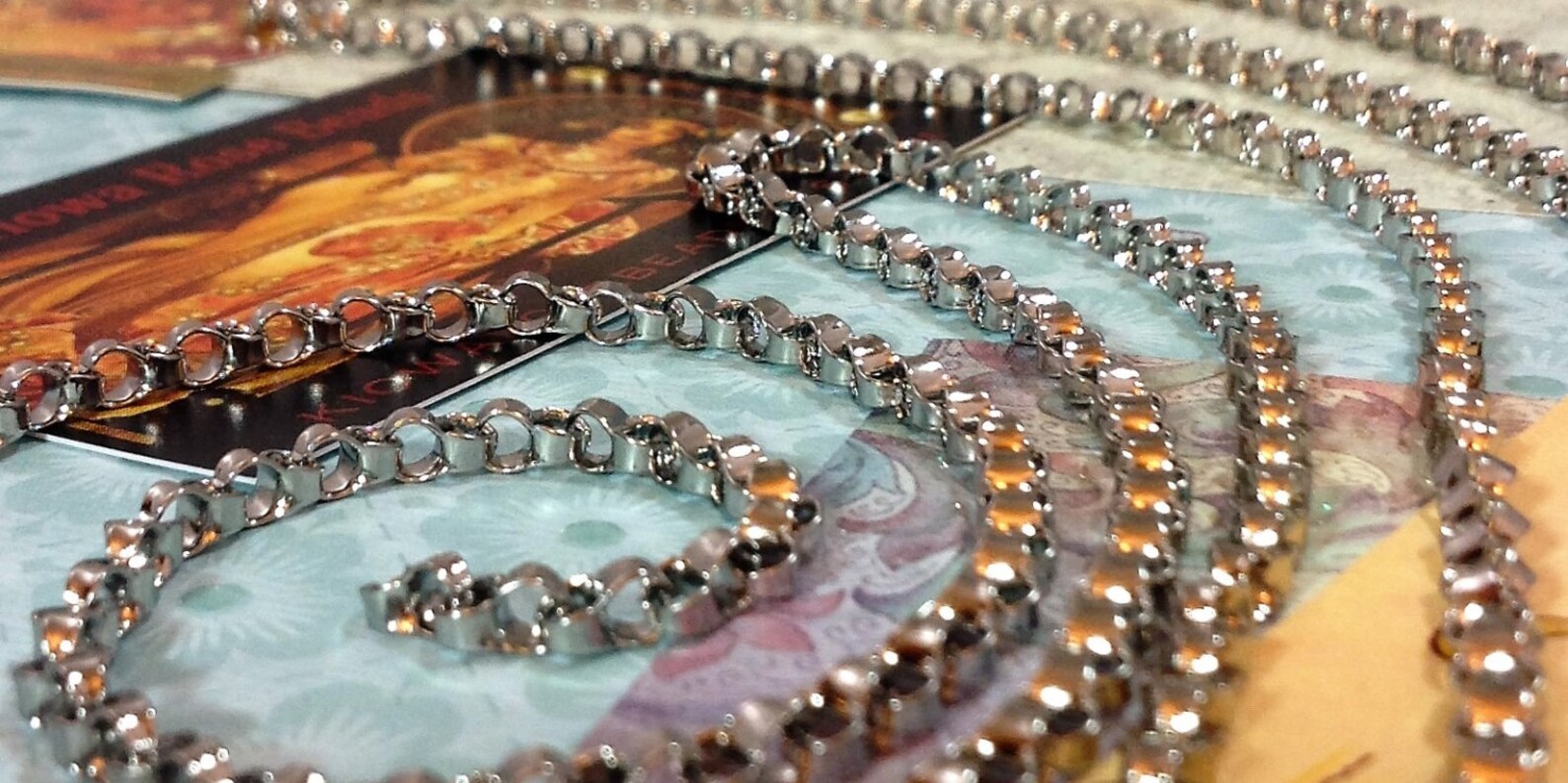 Chain-stainless Steel NEW Bicycle Box Rolo Chain-high | Etsy