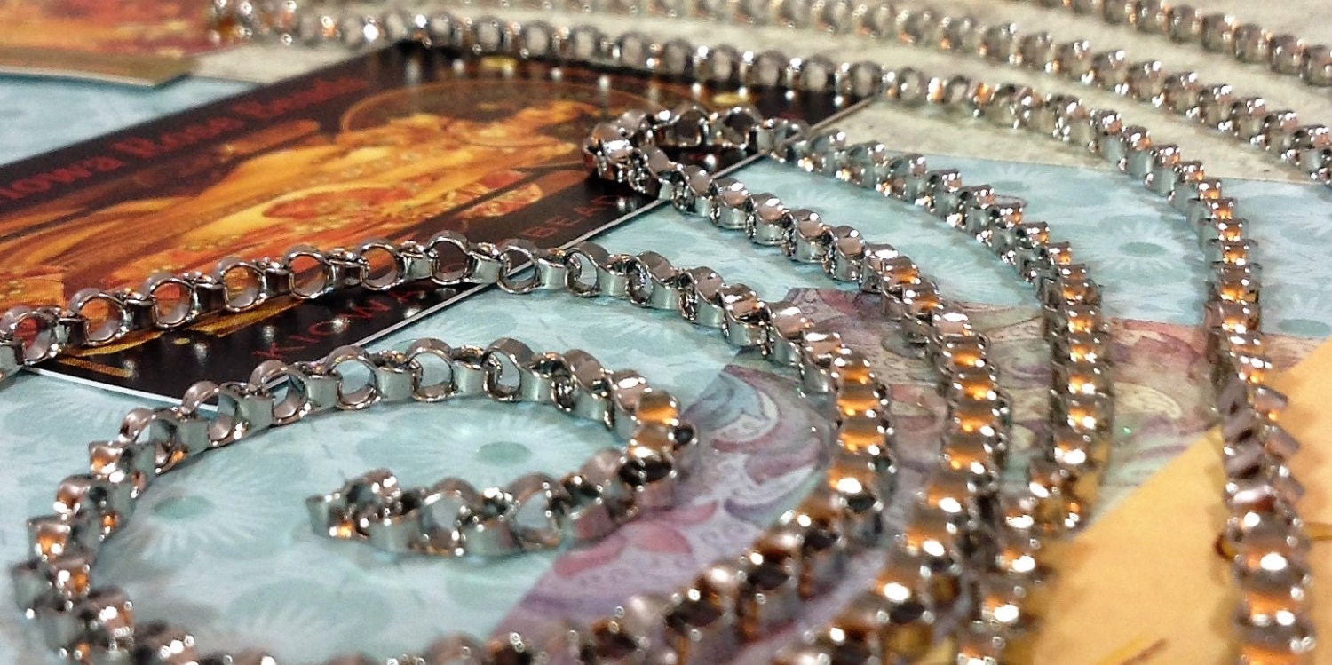 Chain-stainless Steel NEW Bicycle Box Rolo Chain-high | Etsy