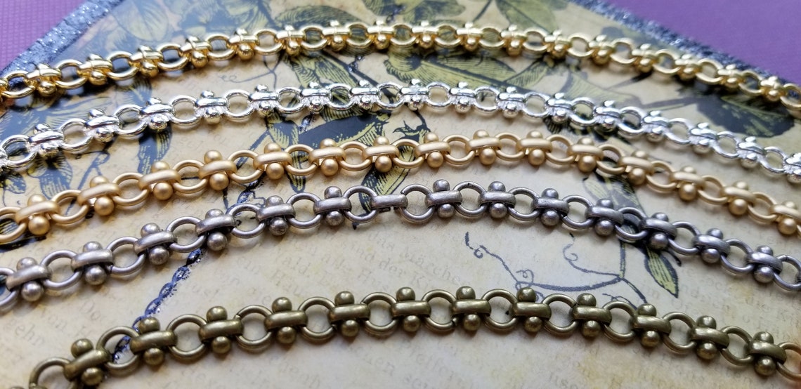 NEW Round Link Peanut Chain 6.5mm high Quality Nickle Free | Etsy