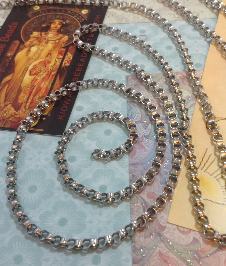 Chain-stainless Steel NEW Bicycle Box Rolo Chain-high - Etsy