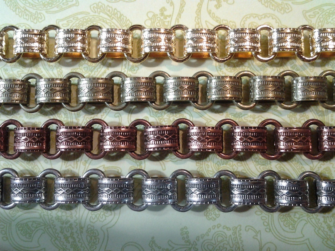 Book Chain-art Nouveau Book Chain Style-decorative Embossed | Etsy